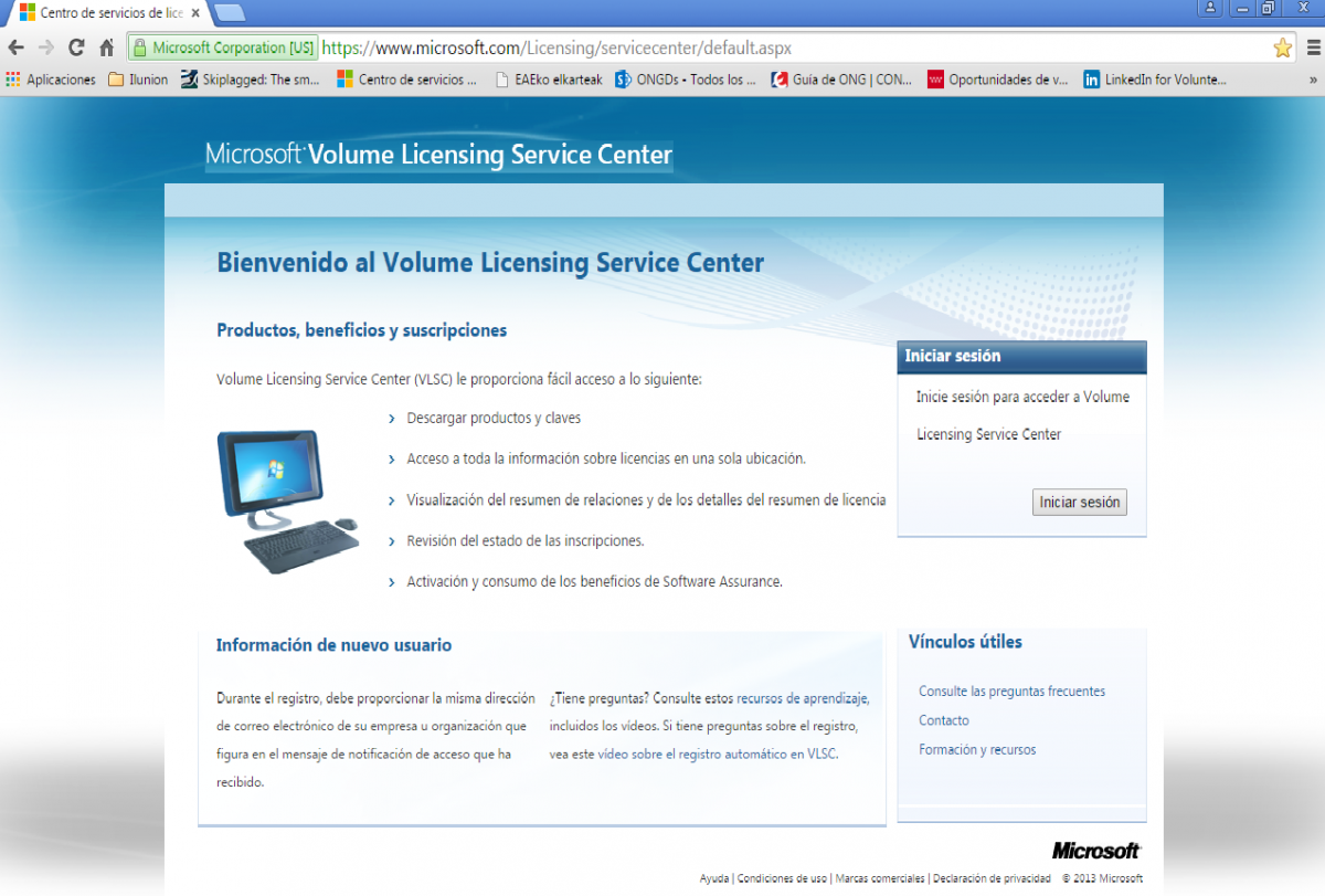 Ayuda Portal Licencias por Volumen de Microsoft | 科技濃湯
